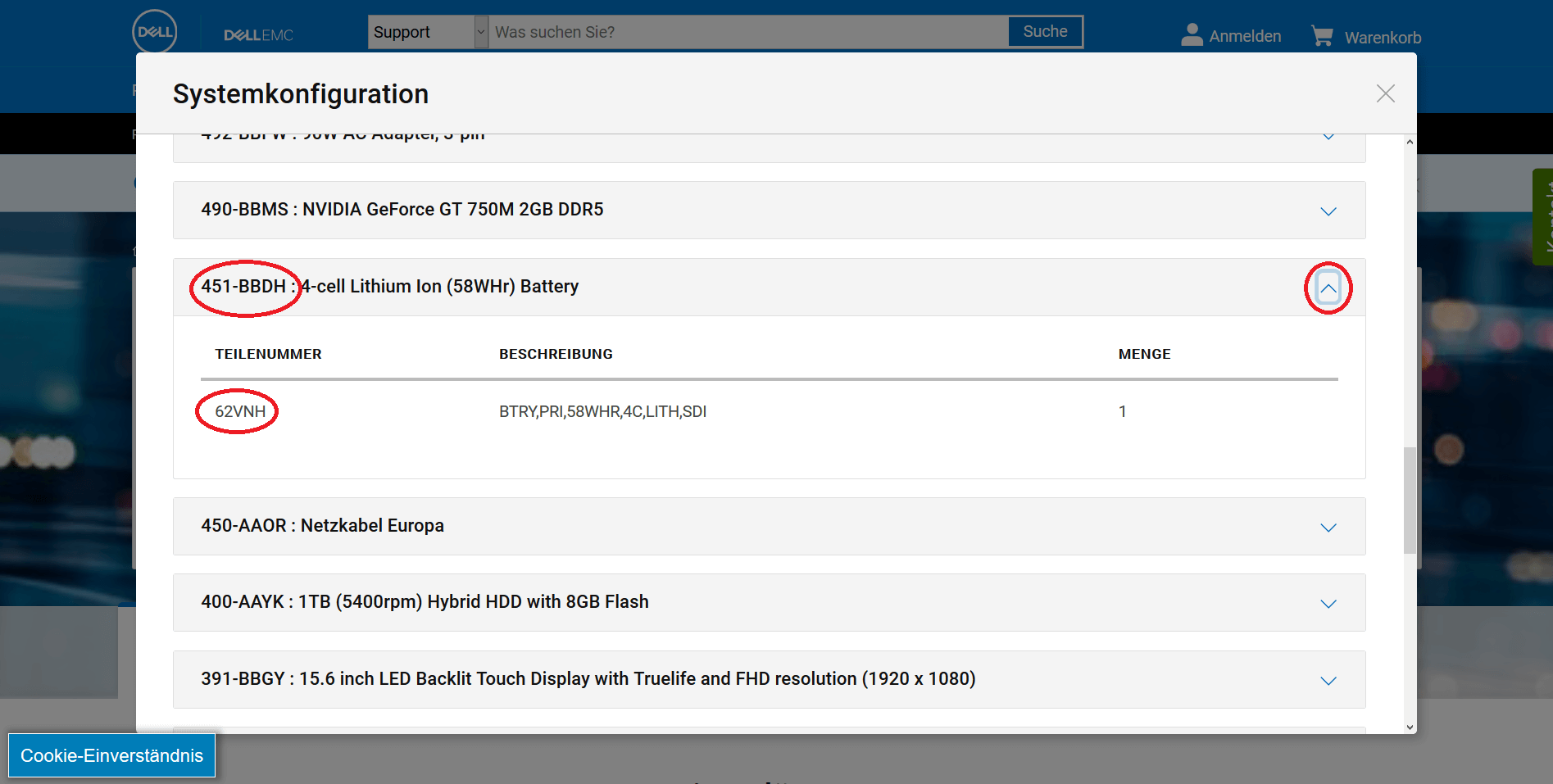 DELL Notebook Ersatzeil finden - schnell und einfach